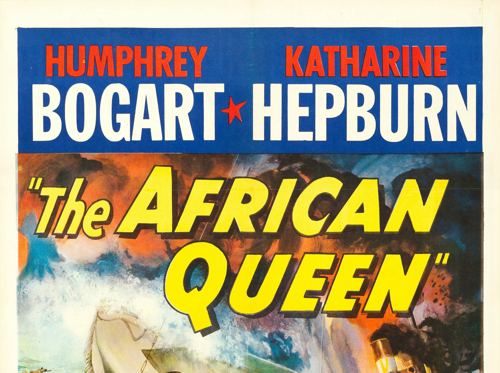 The African Queen Movie Poster