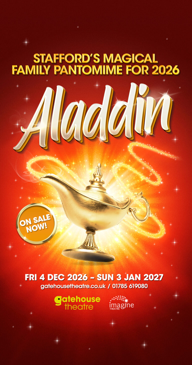 Aladdin Pantomime 2026/27 - Stafford Gatehouse Theatre
